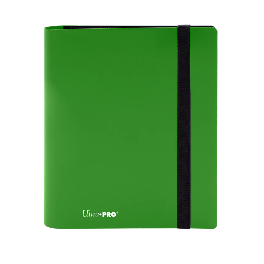 Ultra Pro - Eclipse 4-Pocket PRO-Binder - Lime Green — EireHobbies