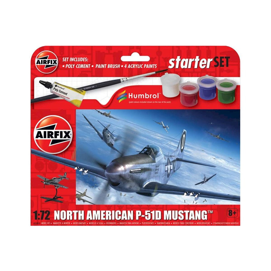 North American P-51D Mustang - Starter Set — EireHobbies