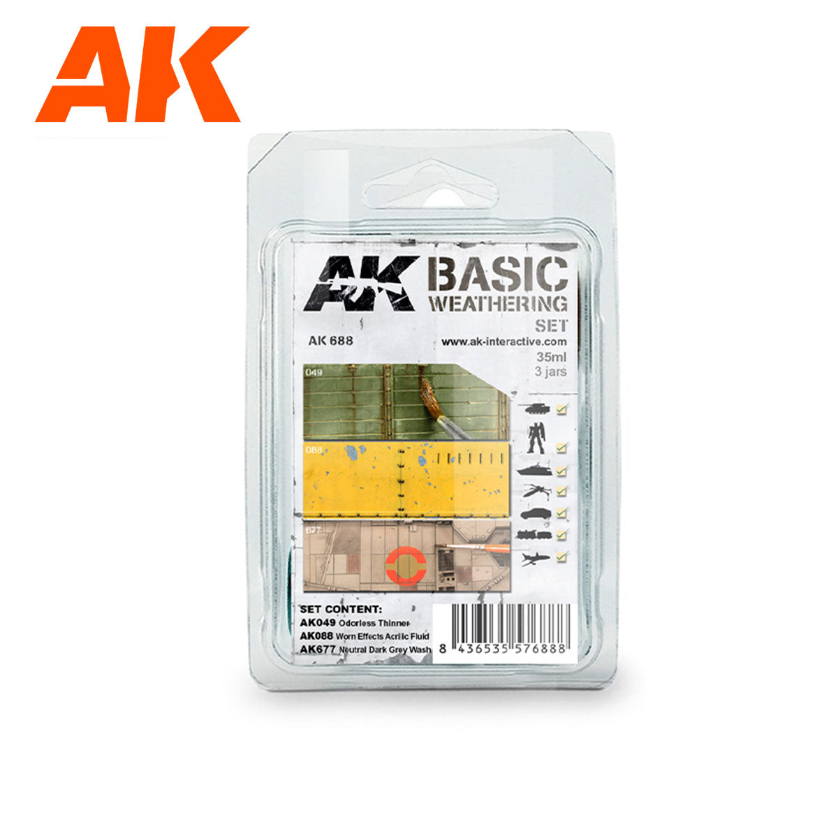 AK Interactive - Basic Weathering Set — EireHobbies