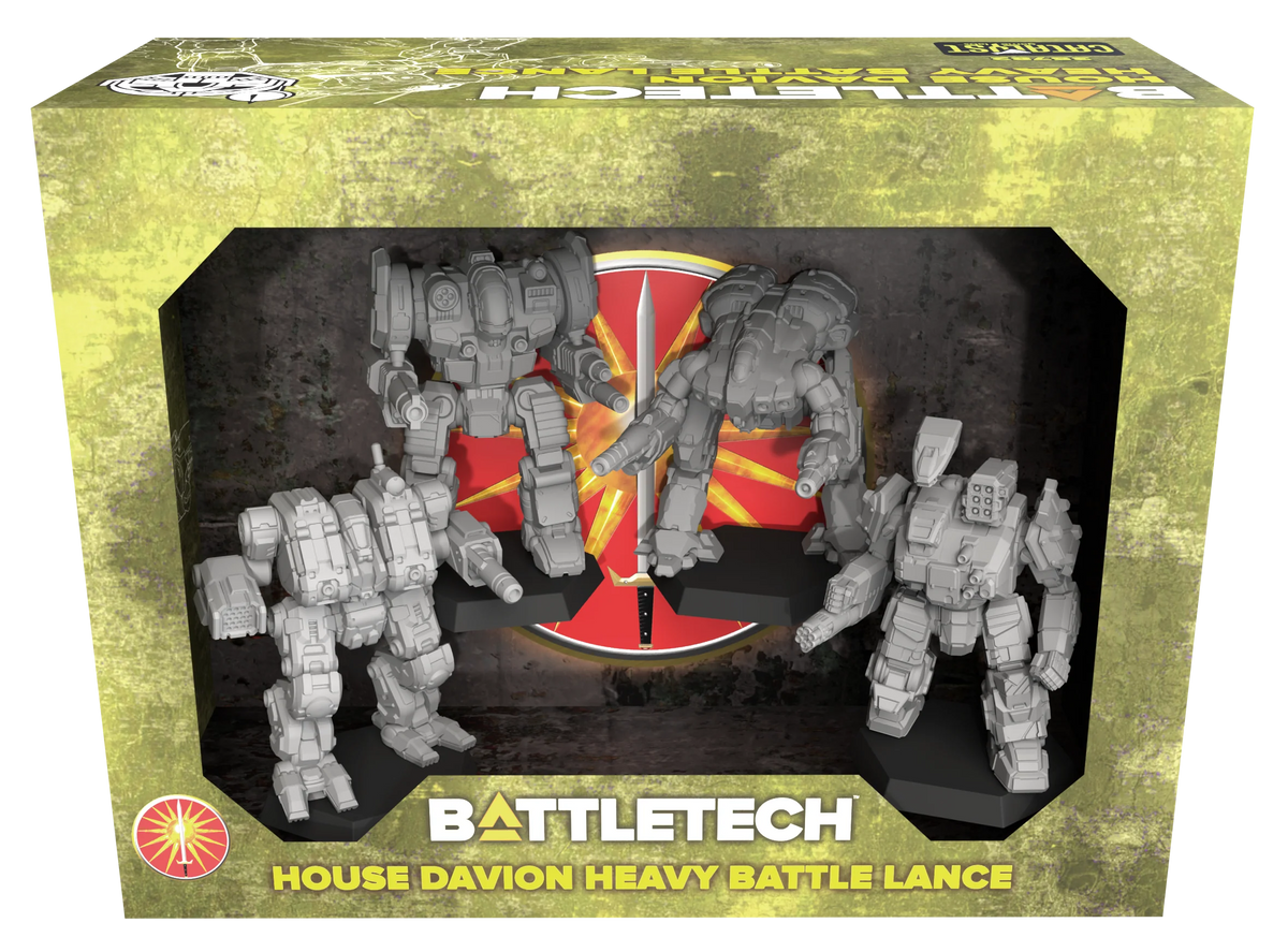 BattleTech: House Davion Heavy Battle Lance — EireHobbies