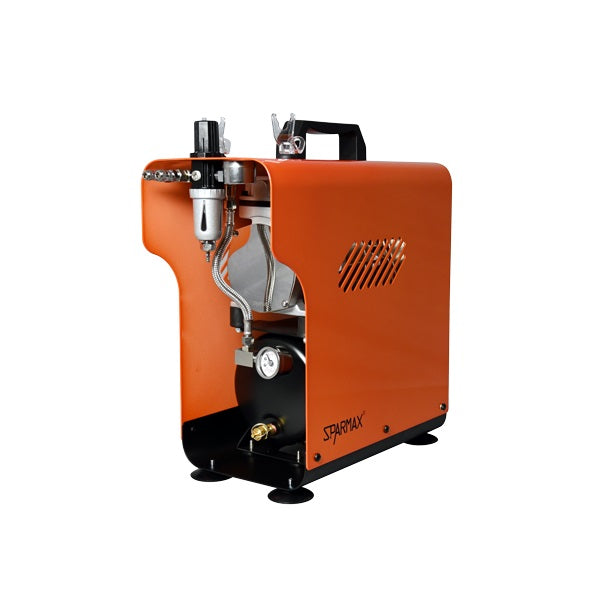 Sparmax Airbrush Compressor 40PSI/60PSI - TC-620X Quantum Orange ...
