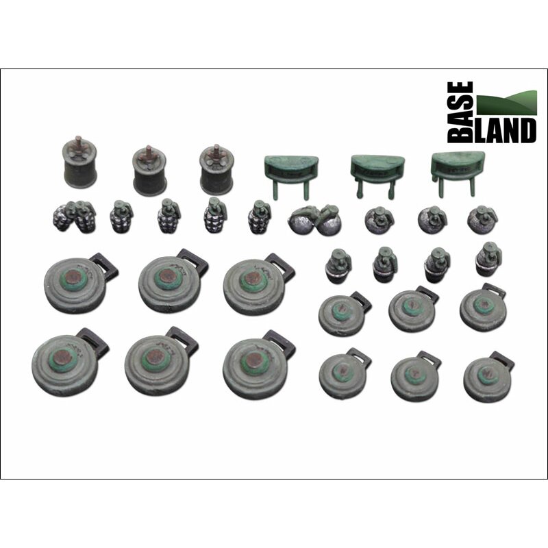 BaseLand Mines and Grenades Set 1 — EireHobbies