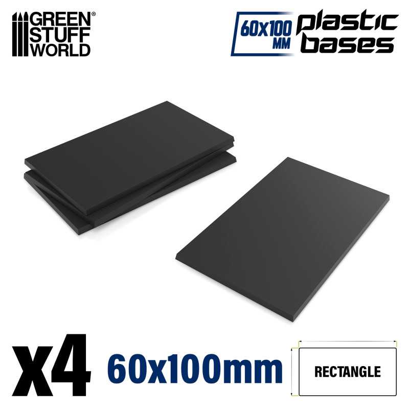 Plastic Bases - Rectangle 100x60mm — EireHobbies