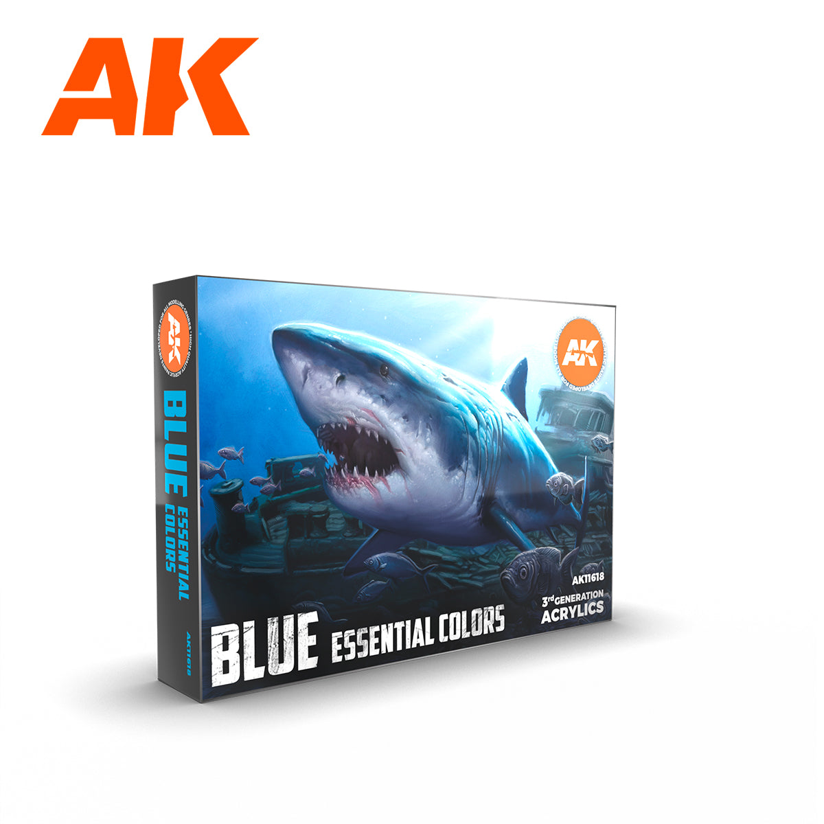 Blue Essential Colors Set - 3rd Gen — EireHobbies